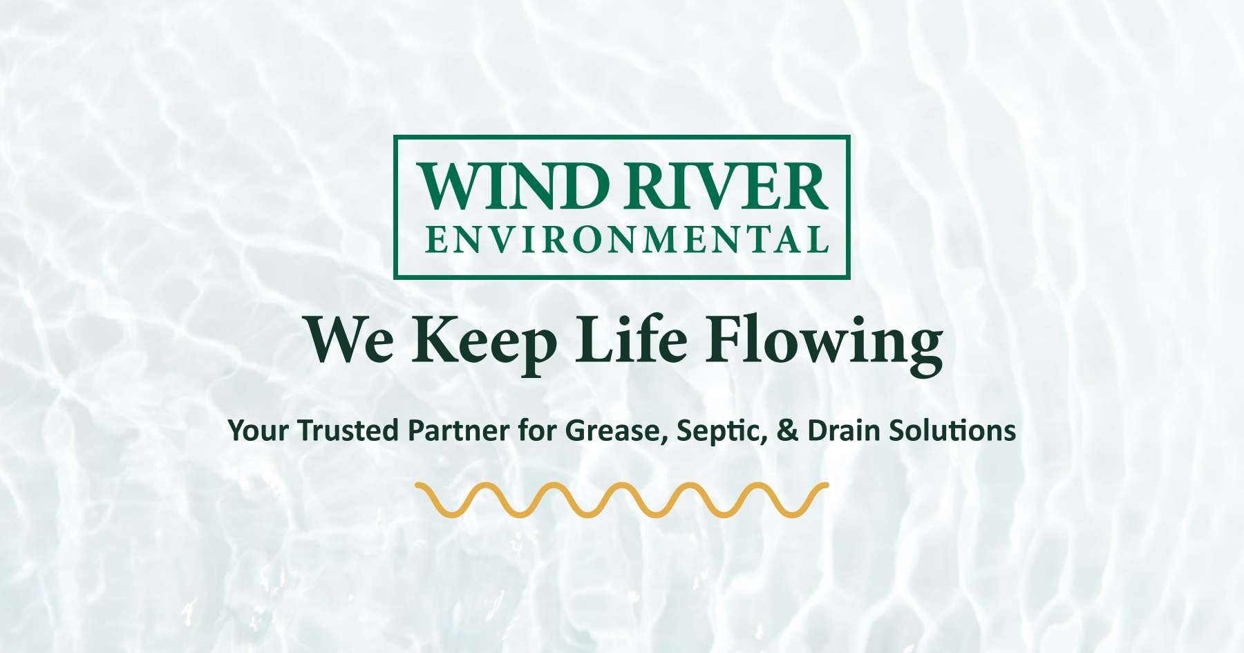 Septic & Wastewater Management | Wind River Environmental